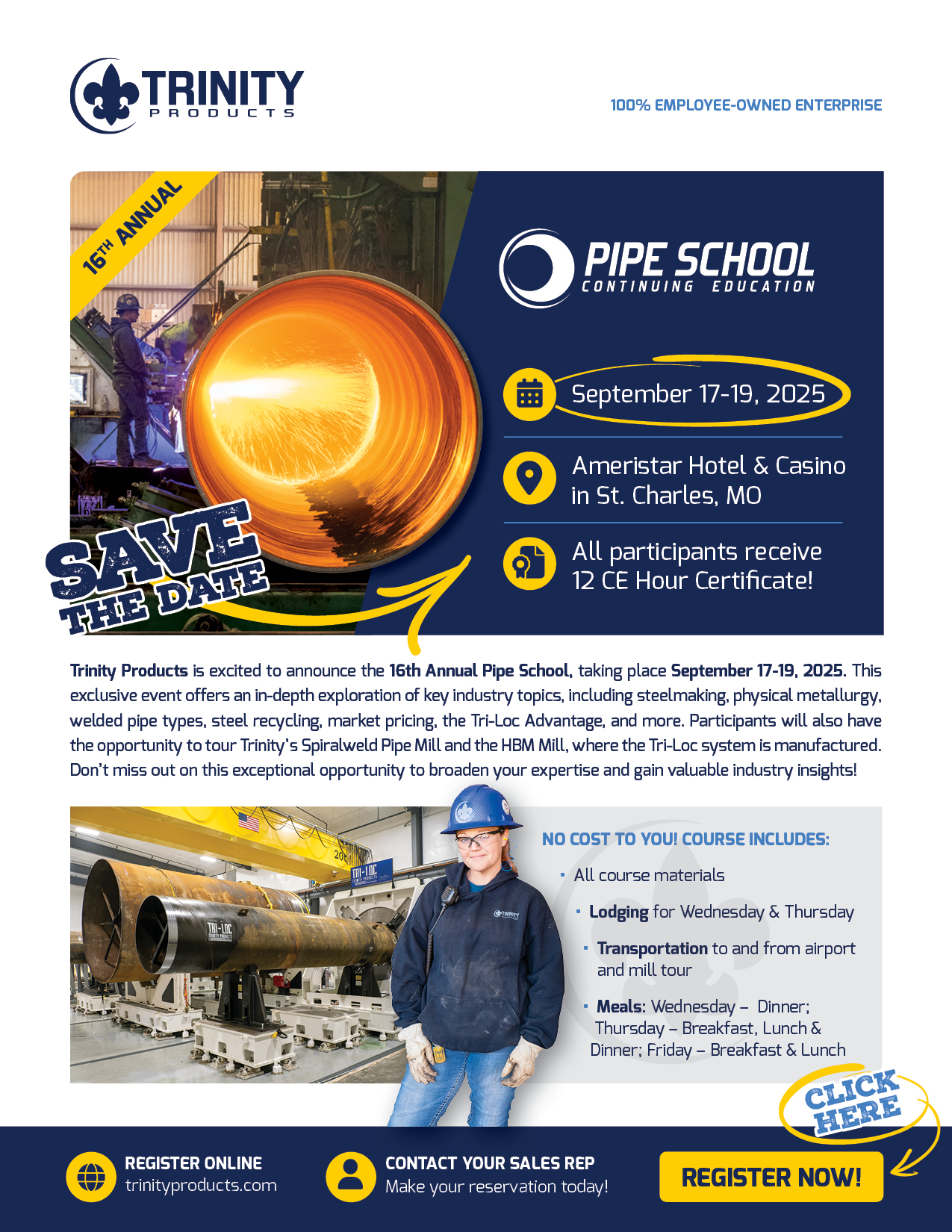Pipe School - Trinity Products